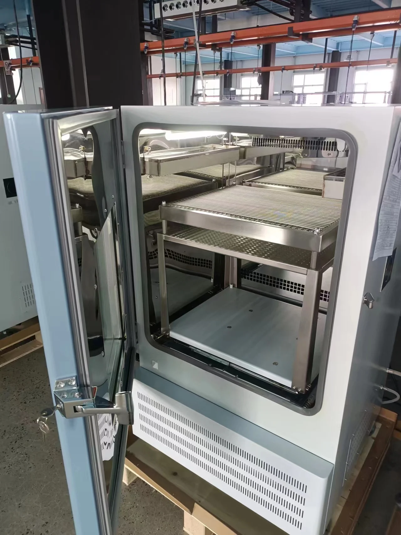 Laboratory Vertical 2-layer Shaking Plate Spring Flask Clamp Sticky ...