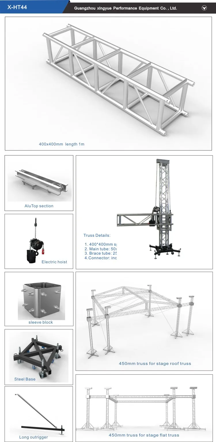 Concert Scaffolding Stage Truss - Easy Assembly & Durable