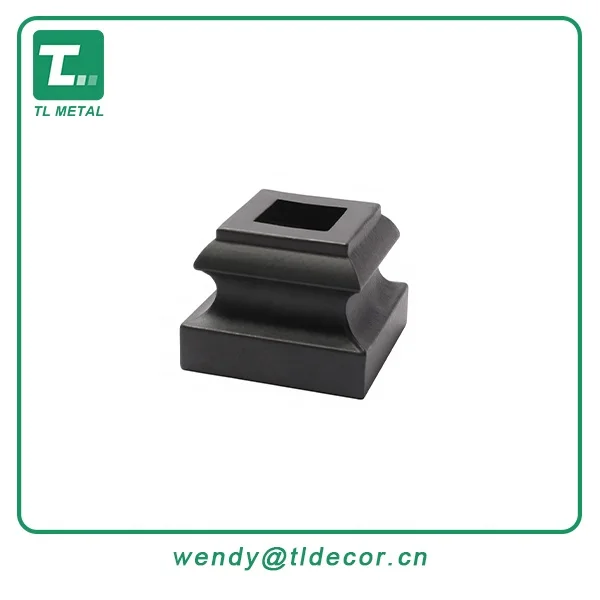 Baluster Collar Level Base Shoe With Screw Set Fit for 1/2" square ...