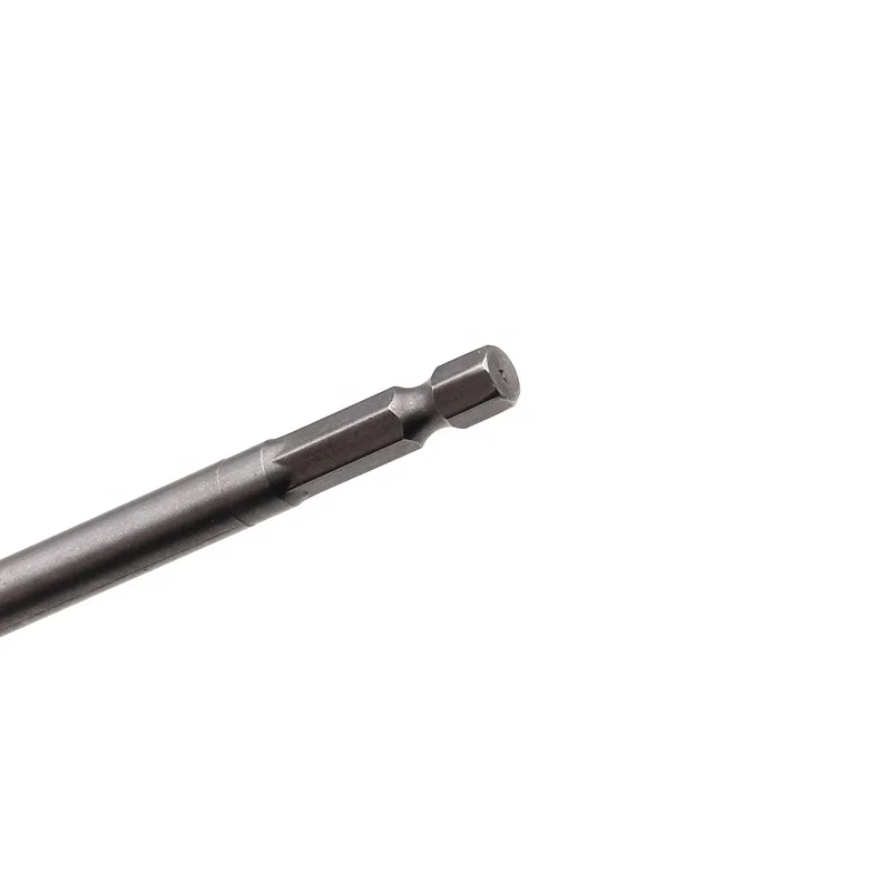 3pcs Hex Shank 1/4" 3/8" 1/2" 150mm Sockets Chrome Vanadium Socket ...