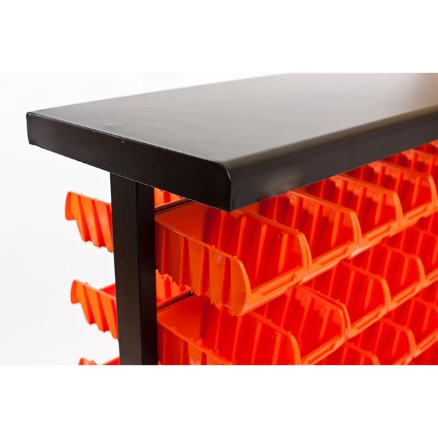 Automatic Mobile Bin Storage System with 94 Bins Double-Sided Rolling ...