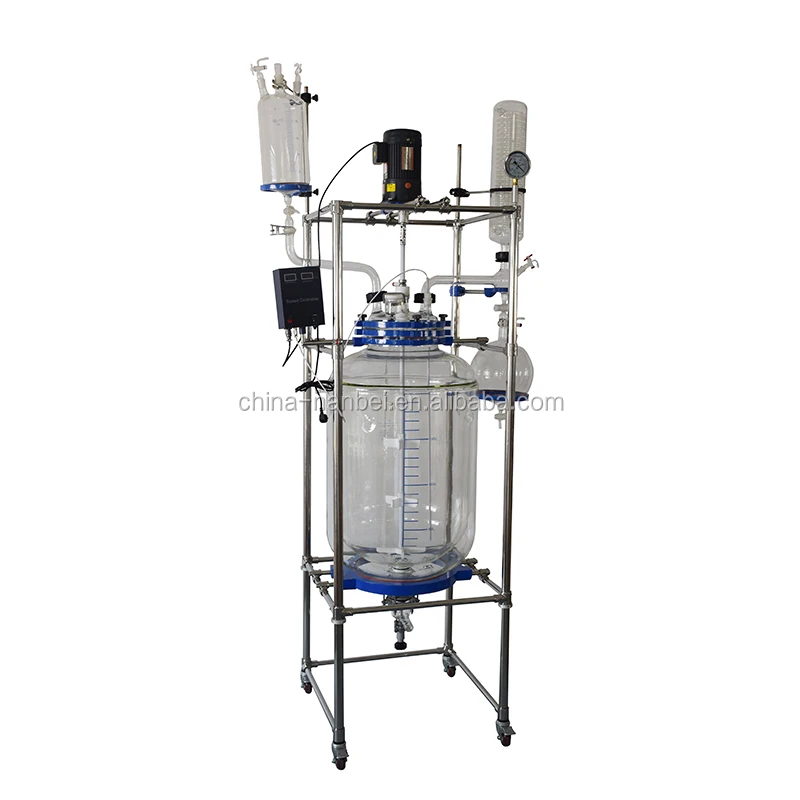 Laboratory Explosion-proof Glass Industrial Batch Reactor - Buy ...