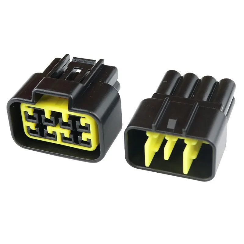8 Pin/way Waterproof Electrical Wire Connectors Dj7081y-2.3-11/21 Male ...