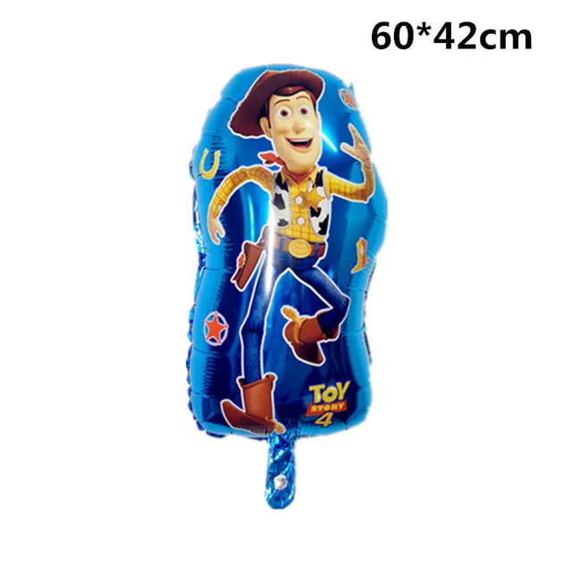 Cartoon Character Toy Story 4 Balloon Buzz Light Year Woody Forky Shape ...