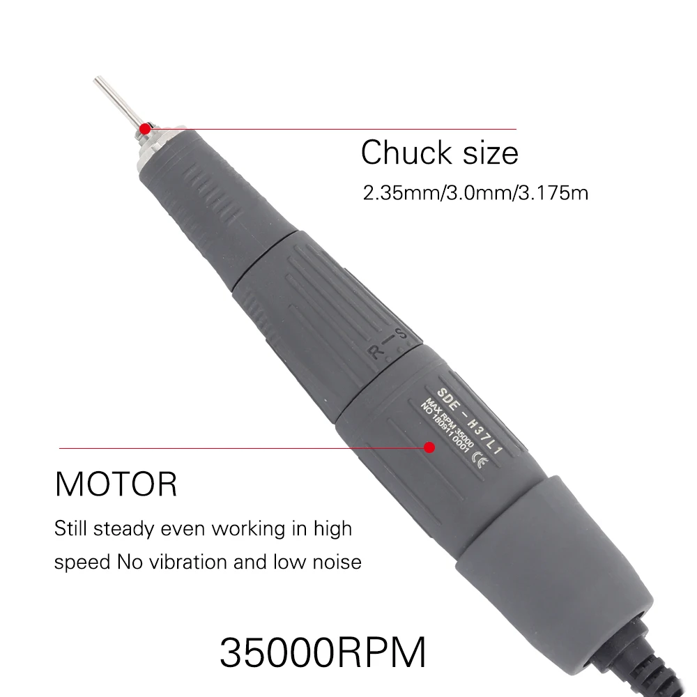 35000RPM Korea Dental Newmarathonon Micromotor Brush Handpiece SDE ...