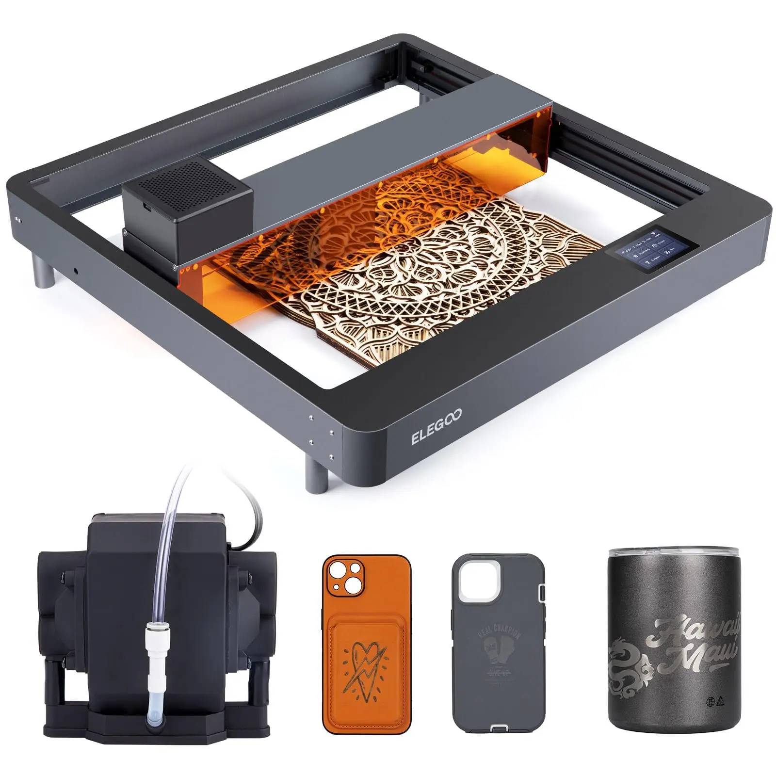 ELEGOO PHECDA 10W Laser Engraver - Precision and Versatility