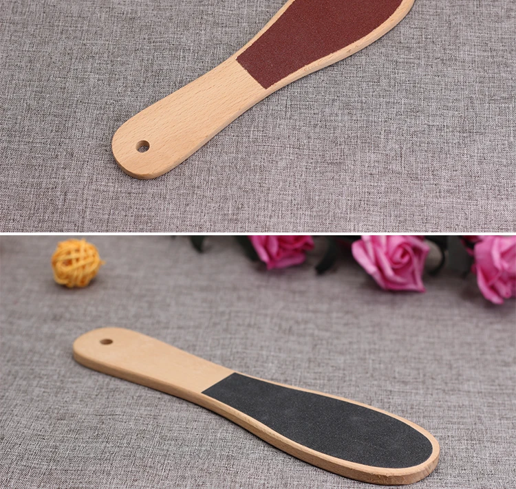 China Foot Cleaner Pedicure Tools High Quality Wood Handle Remove Dead ...