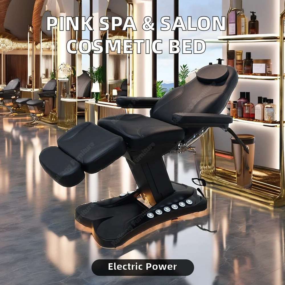 Electric Black/white /pink Cosmetic Bed for Beauty Salon Spa Modern ...
