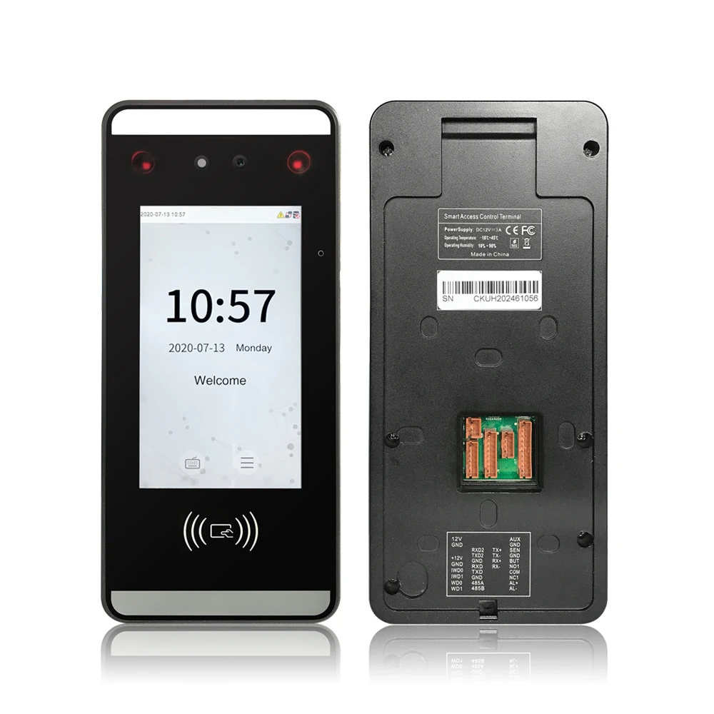 Ai Face Recognition Sdk Fingerprint Device Face Recognition Camera Door