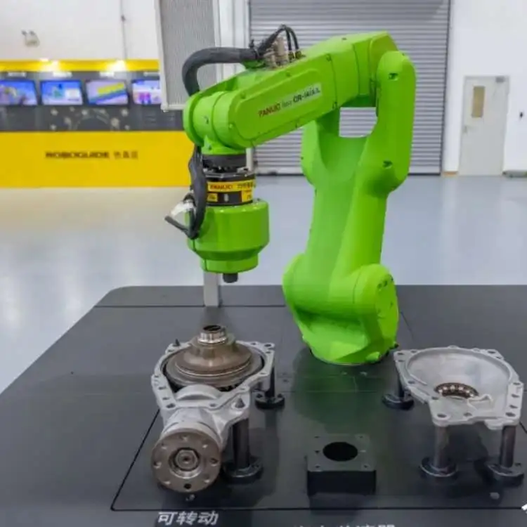 Cobot Arm 6 Axis Fanuc Crx-5ia With Cngbs Customized Robot Gripper For ...