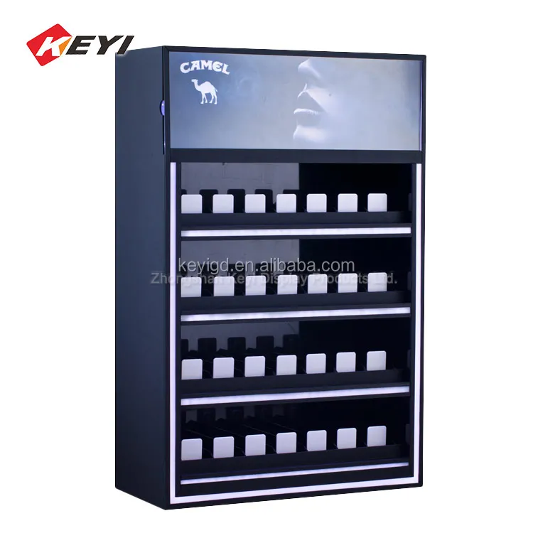 Custom Overhead Cigarette Racks - Durable & Eco-friendly