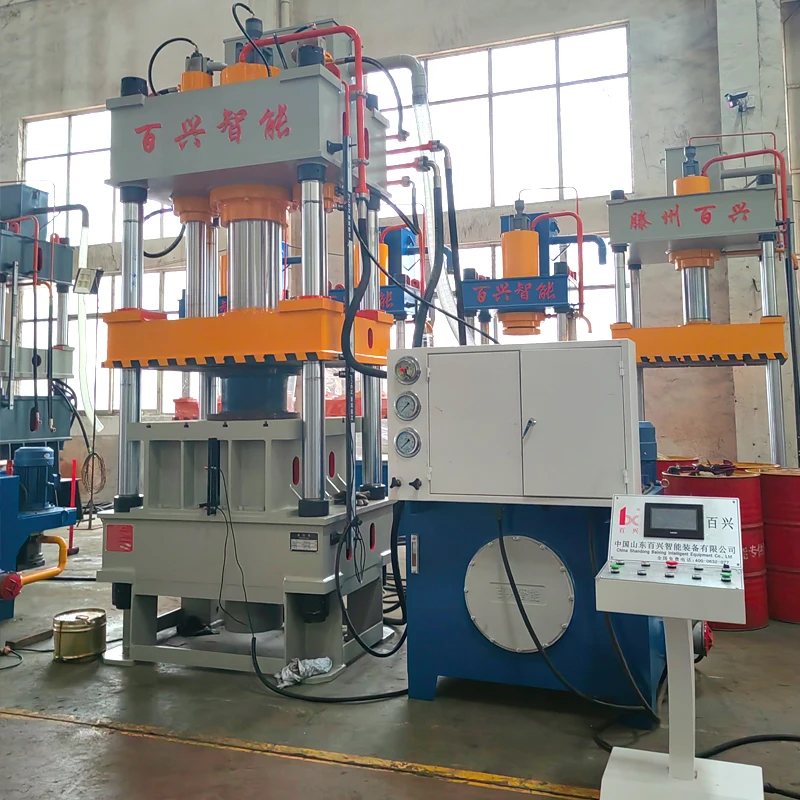 280tons Deep Drawing Hydraulic Press Head Tank Making Machine Three ...