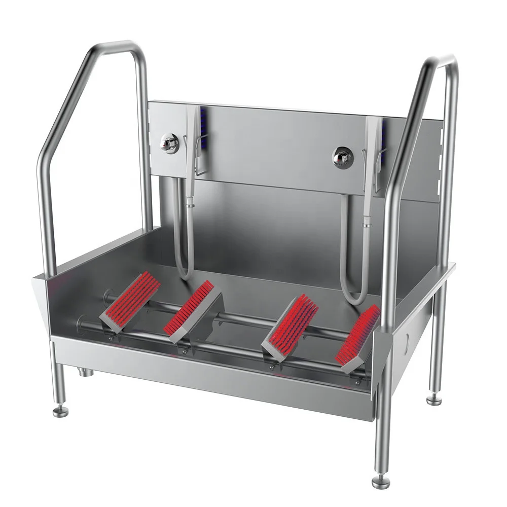 Sanitizing Tunnel Boot Washer Boot Washing Machine Walk Through ...