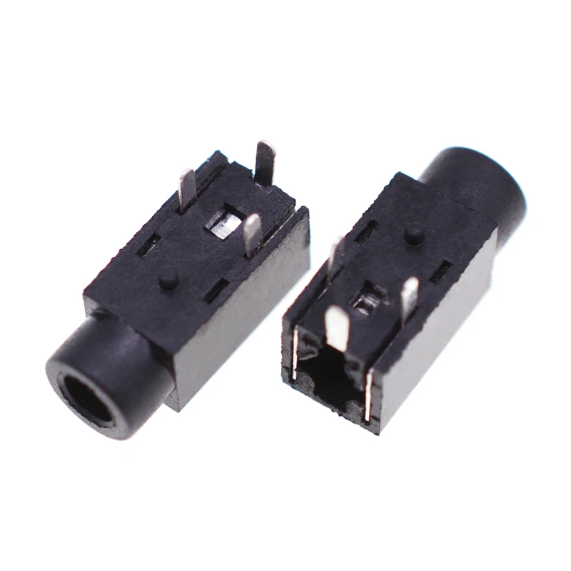 PJ211A DIP Female 3.5mm Audio Stereo Phone Jack - 5000 Cycles