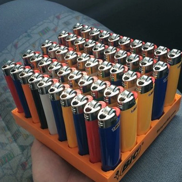 France Original J6 Bic Lighter Tray Of 50 /bic Gas Lighter J25/j26 ...
