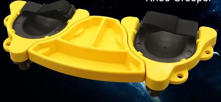 Rolling Knee Pad Wheels Cushion Kneeling Dolly Creeper With Tool Tray ...