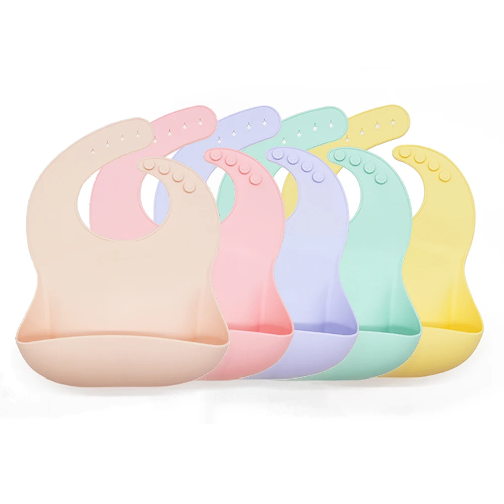 Waterproof Custom Baby Bib Teether Teething Bibs Silicone Baby Bibs ...