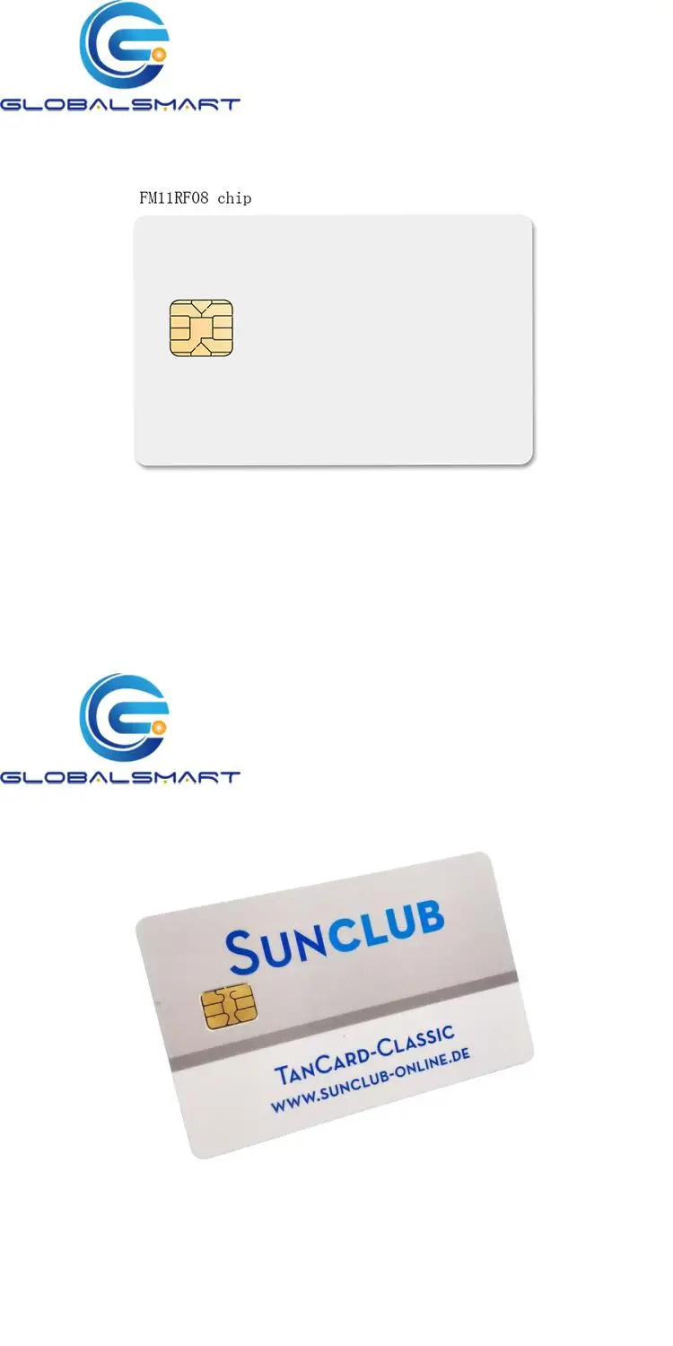 GS002 High Quality CPU JCOP Smart Card with Dual Interface Chips