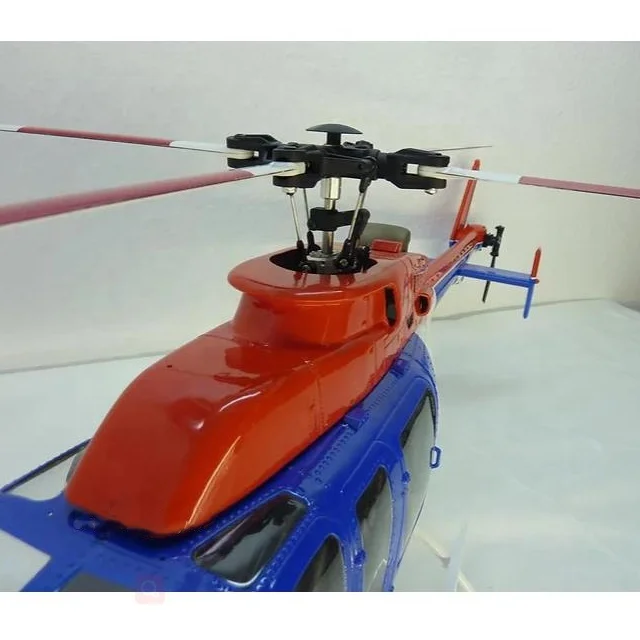 Helicopter Fuselage 470 BELL 407 RED White BLUE Painting KIT