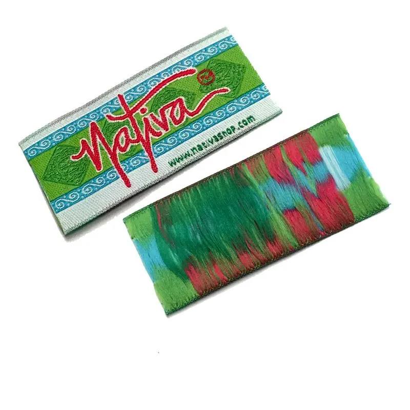 Custom Center Fold Garment Loop Fold Main Label T Shirt Cuff Hem Neck ...