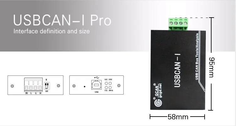 Usbcan-i Pro High-performance Usb Can Bus Adapter Analyzer For Data ...
