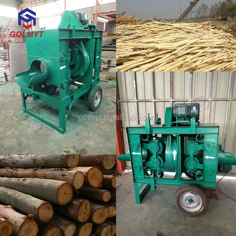 Fence Post Peeler - Efficient Wood Processing Machine