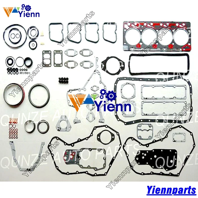 4d102 S4d102e-1-aコマツディーゼルエンジン部品掘削機トラクター用フルオーバーホールガスケットキット - Buy 4d102 ...