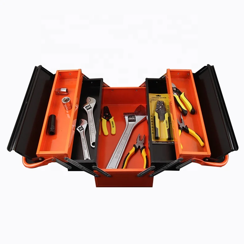 5 Bucket Folding Metal Tool Storage Box - Buy Folding Tool Box,Iron ...