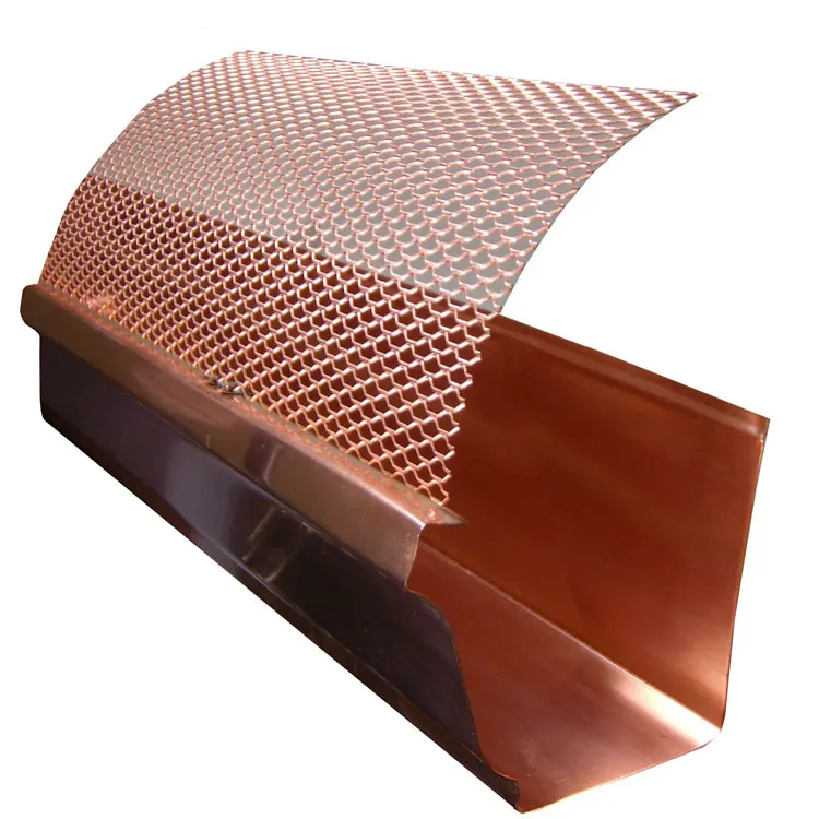0.5mm 0.7mm 1mm Aluminum Expanded Metal Mesh Screen Gutter Guard Mesh ...