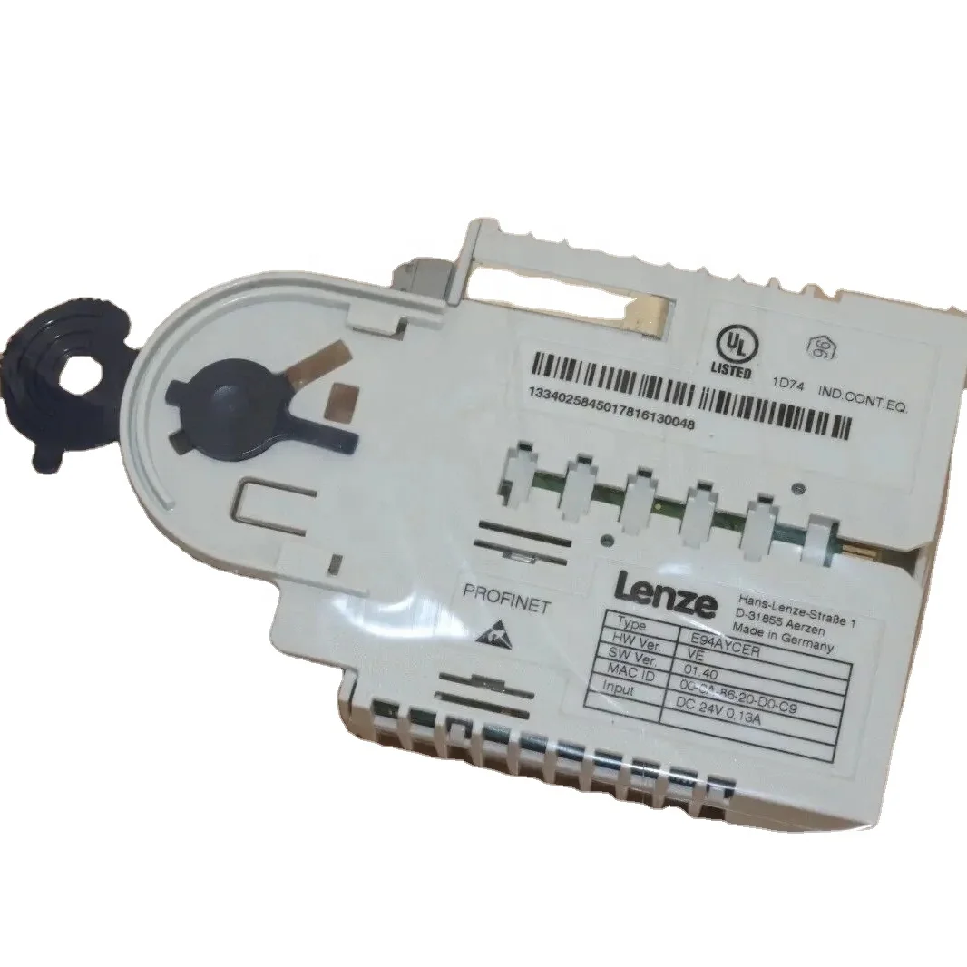 Lenze Servo Drives 9400 Profinet Module,E94aycer,Hw: Ve Sw Ver: 01.40 ...