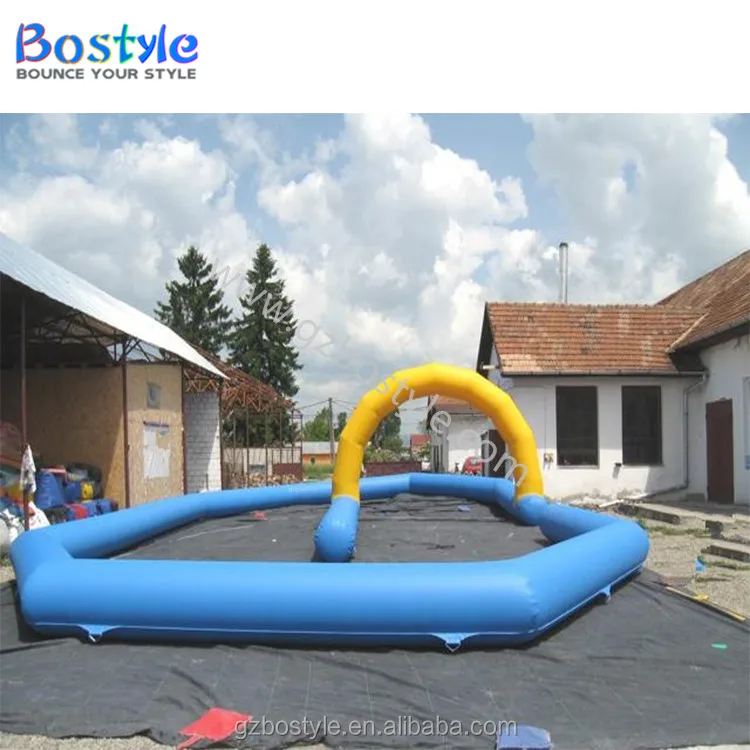 Customized Inflatable Race Car Circuit Track Arena Course Field Race ...