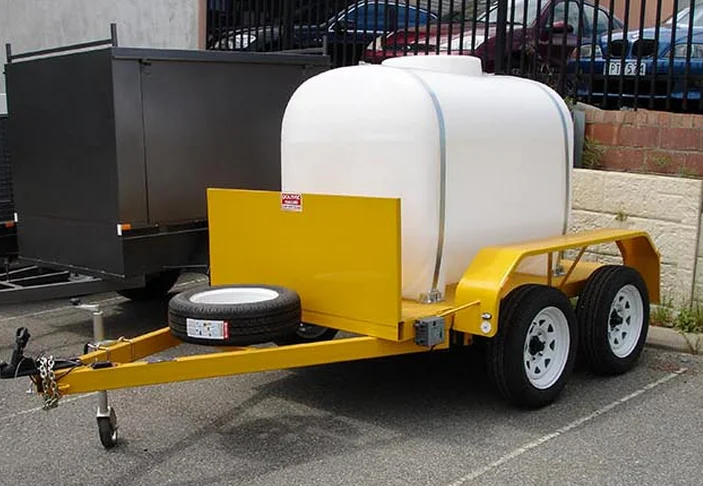 Small Plastic Water Tank Trailer with Pump for Car - KRS