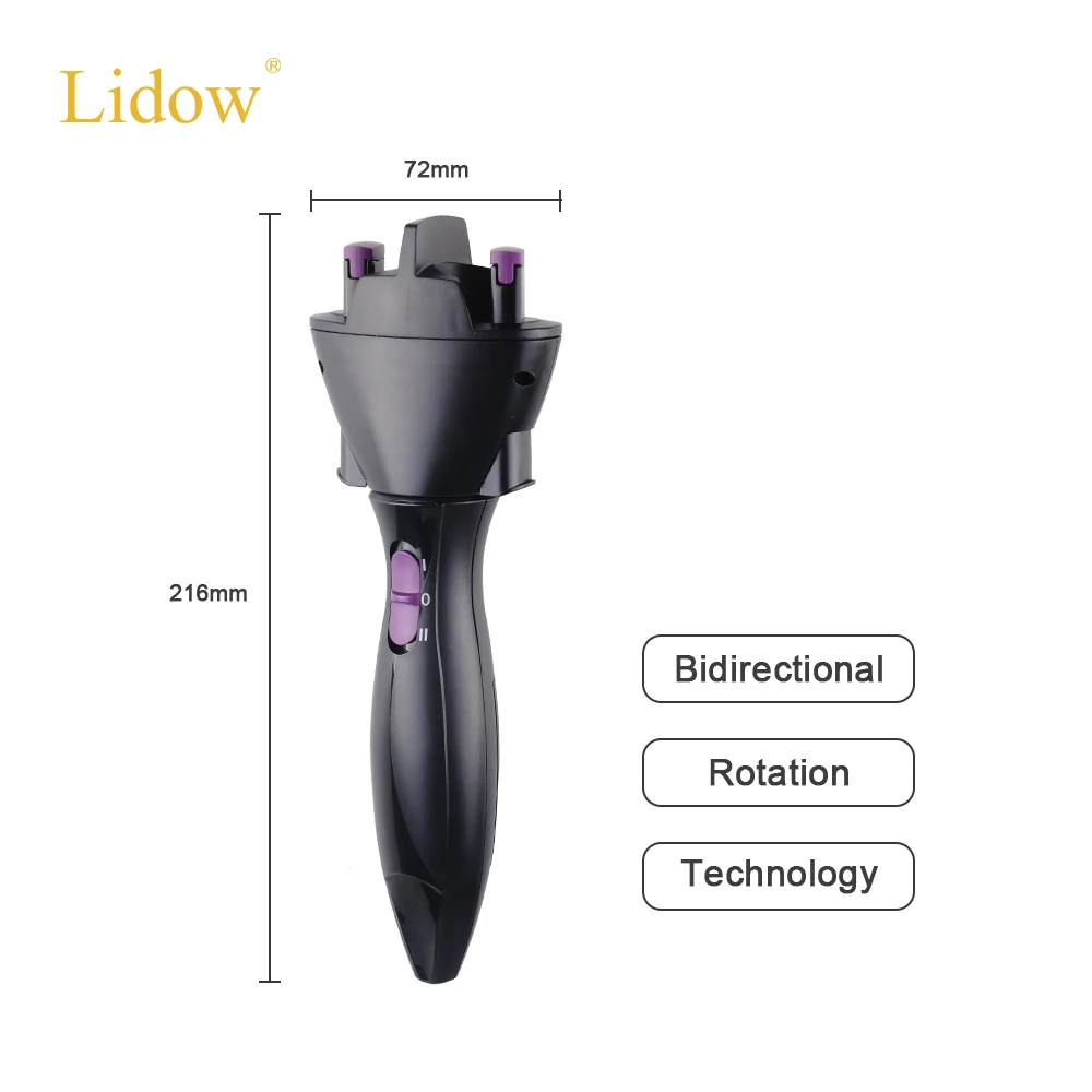 LIDOW USB Automatic Hair Braider Electric Hair Twist Machine Hair ...