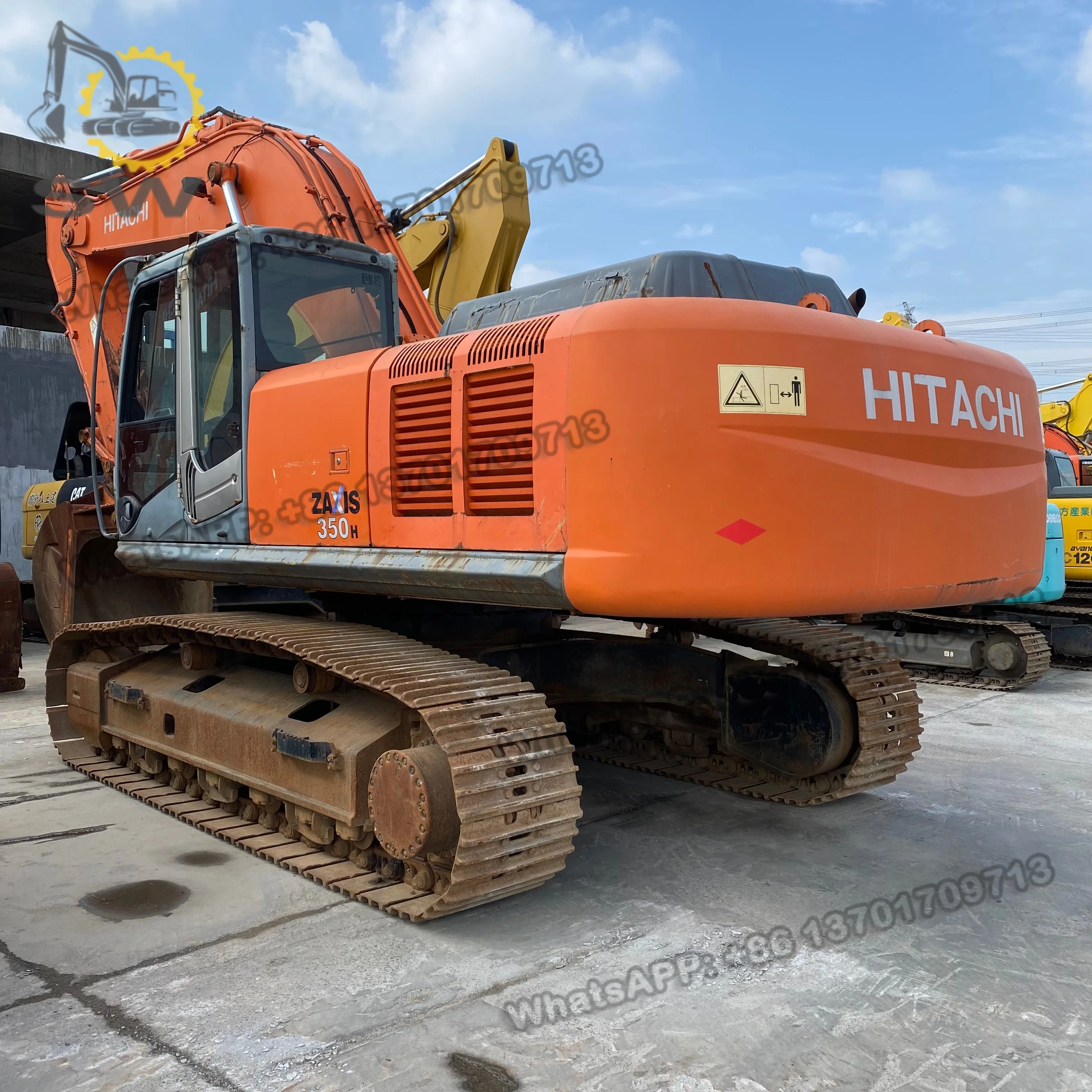Used Hitachi 350 Excavator,Used Hitachi Digging Machine,Hitachi Zx350-3 ...