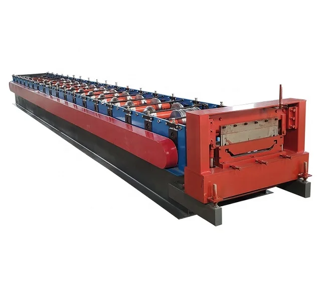 Automatic Metal Steel Soffit Panel Standing Seam Making Roll Forming ...