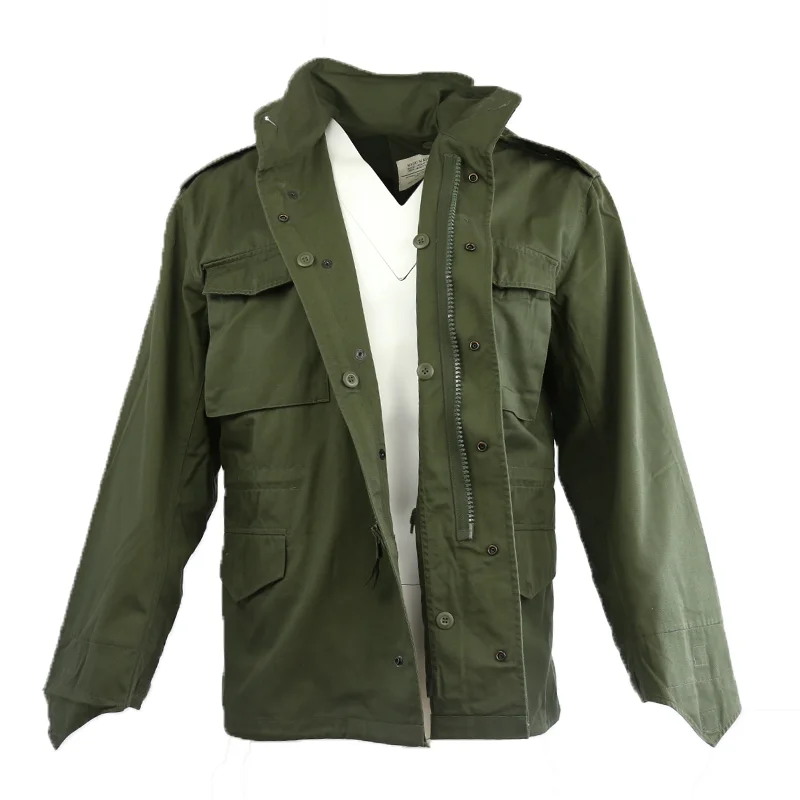 Olive Green M65 Jacket - Durable, Warm, and Versatile