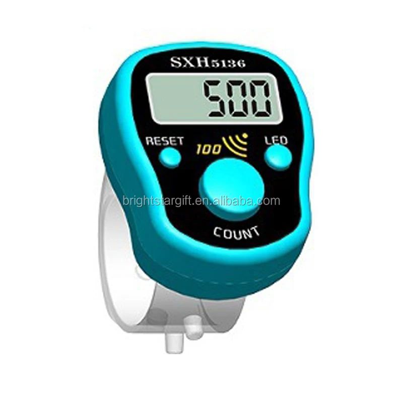 Ready In Stock Islamic Prayer Finger Tasbih Counter With Alarm - Buy ...