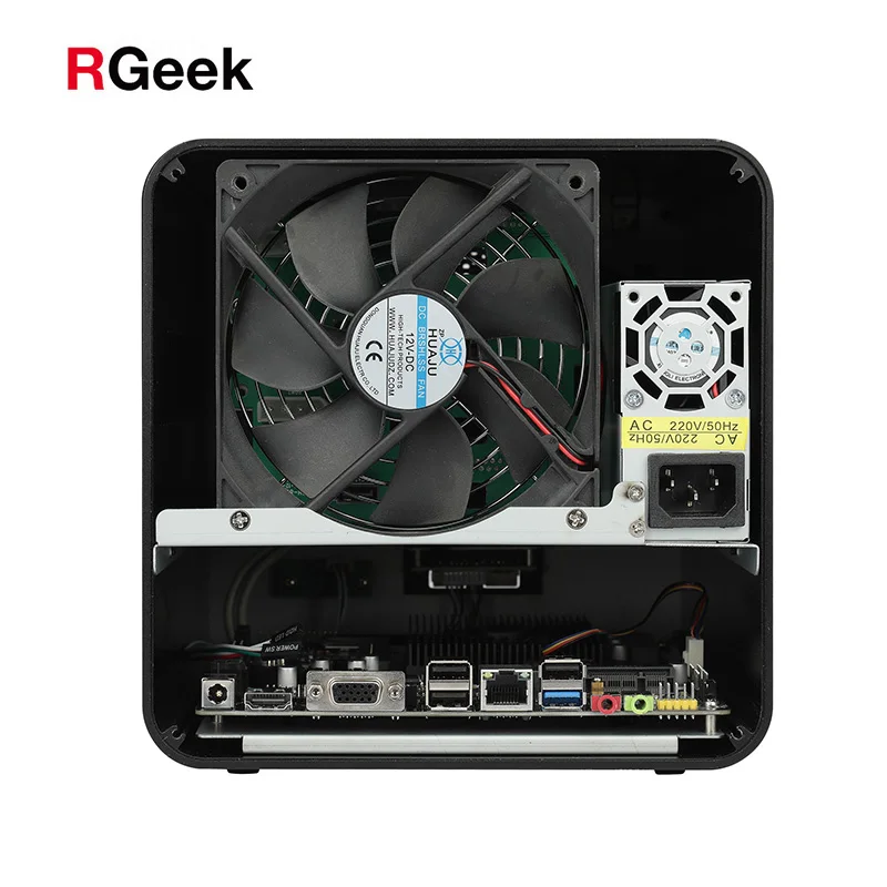 Rgeek Custom NAS04B - 4 Bay Mini-Itx NAS Storage Server