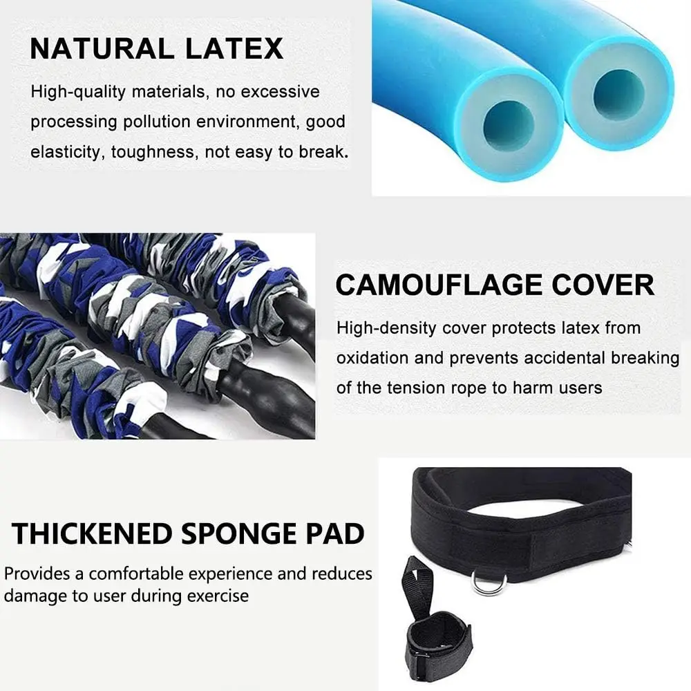 Boxing Resistance Bands Set For Speed And Agility Workout Band Ankle ...