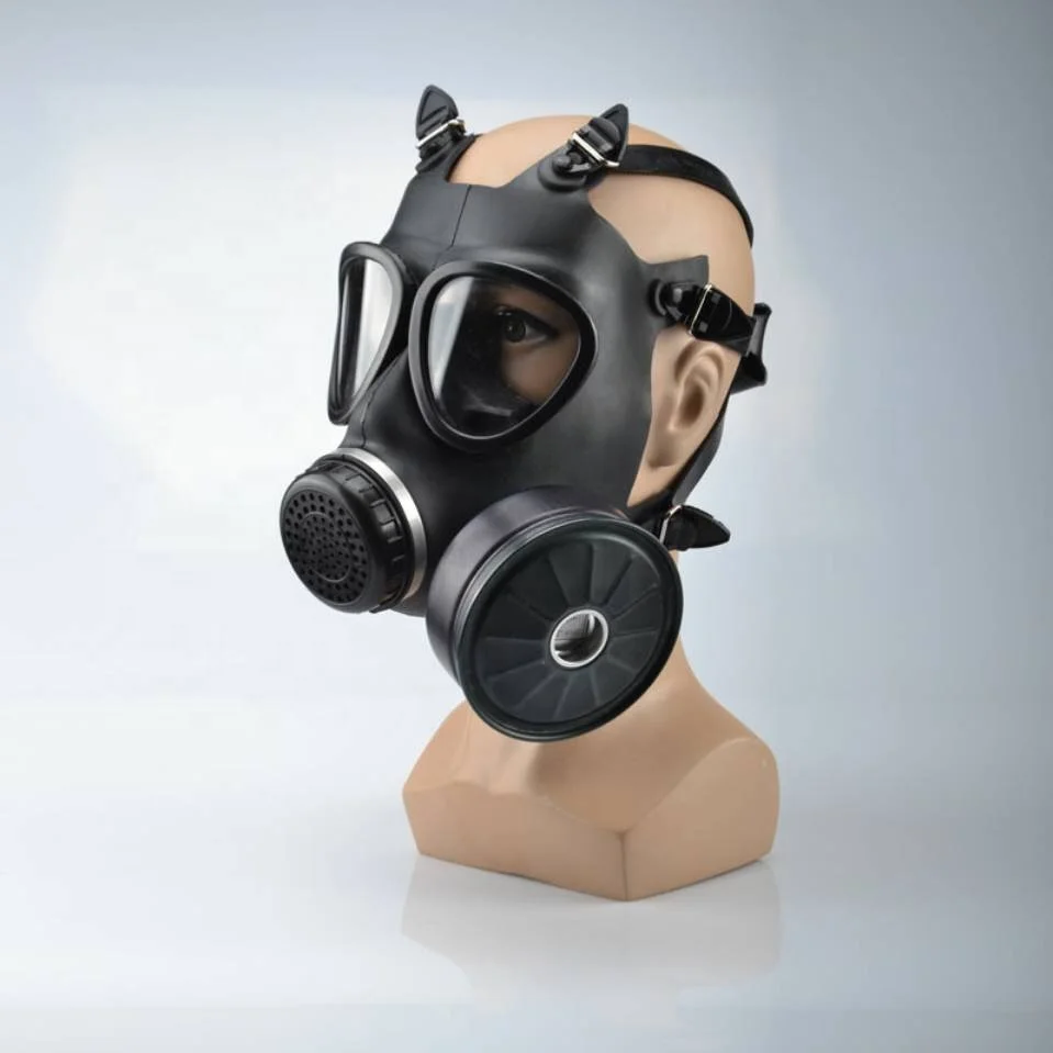 Gas Mask Survival Chemical Gas Mask Tactical Gas Mask 40mm Activated ...