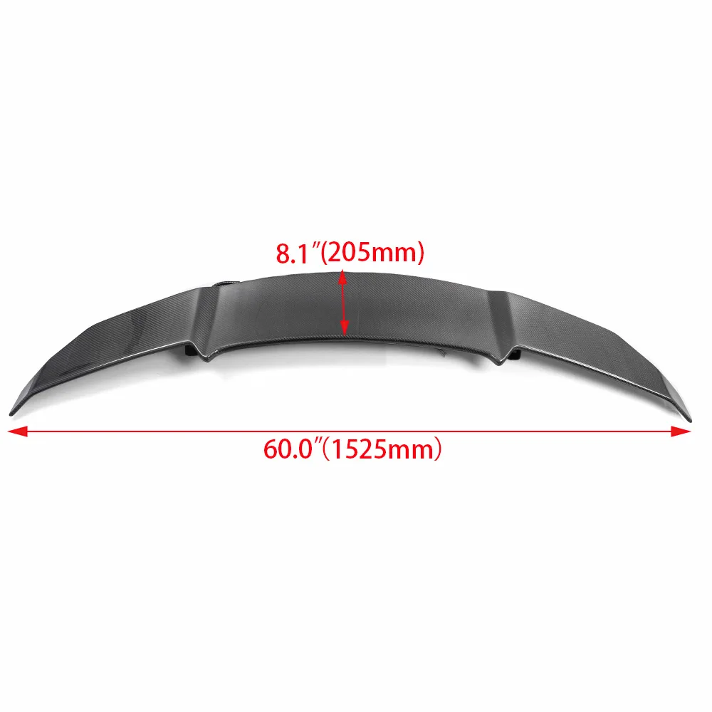 Car Tuning Accessories Intelligent Electric Lift Tail Carbon Fiber Auto ...