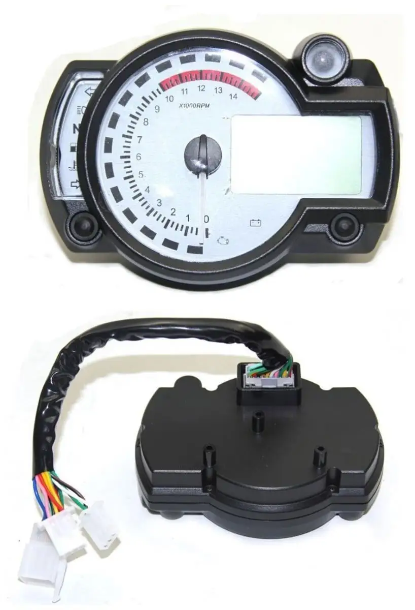 SCL-2016030060 Motorcycle Digital Speedometer LCD Digital Odometer 299 ...