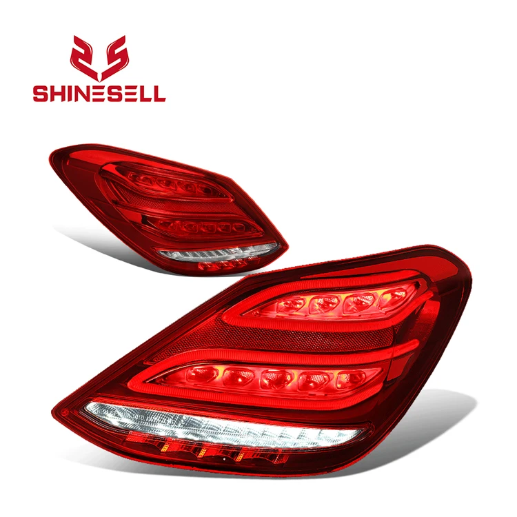 Left Right 2059060357/0457 Led Tail Lamp Rear Light For Mercedes Benz ...