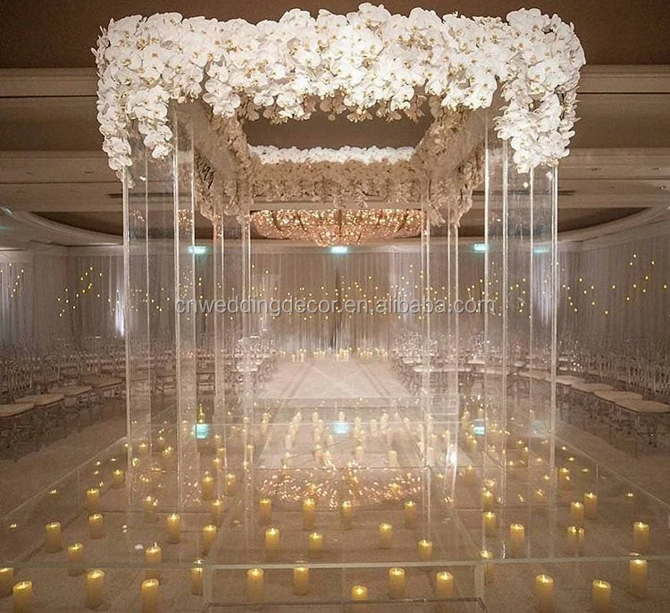 2019 Modern Transparent Acrylic Arches Wedding Gazebo Backdrop - Buy ...
