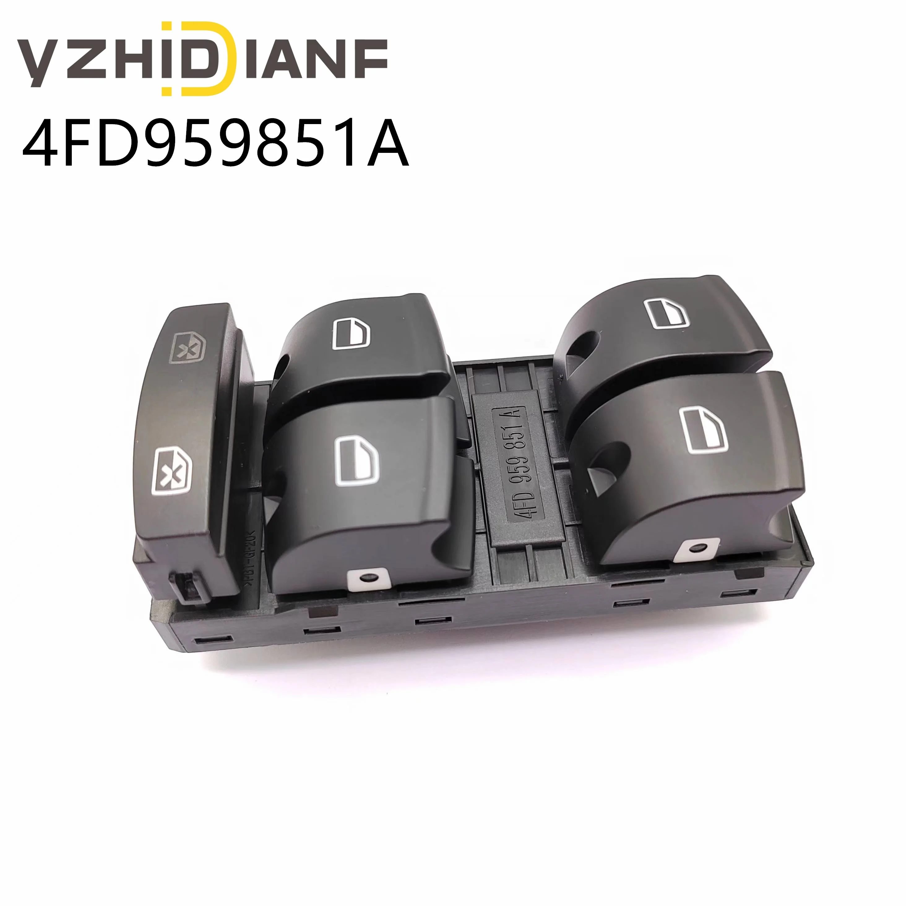 Power Window Master Control Switch 4fd959851a For Audi A3 A6 S6 C6 Q7 ...