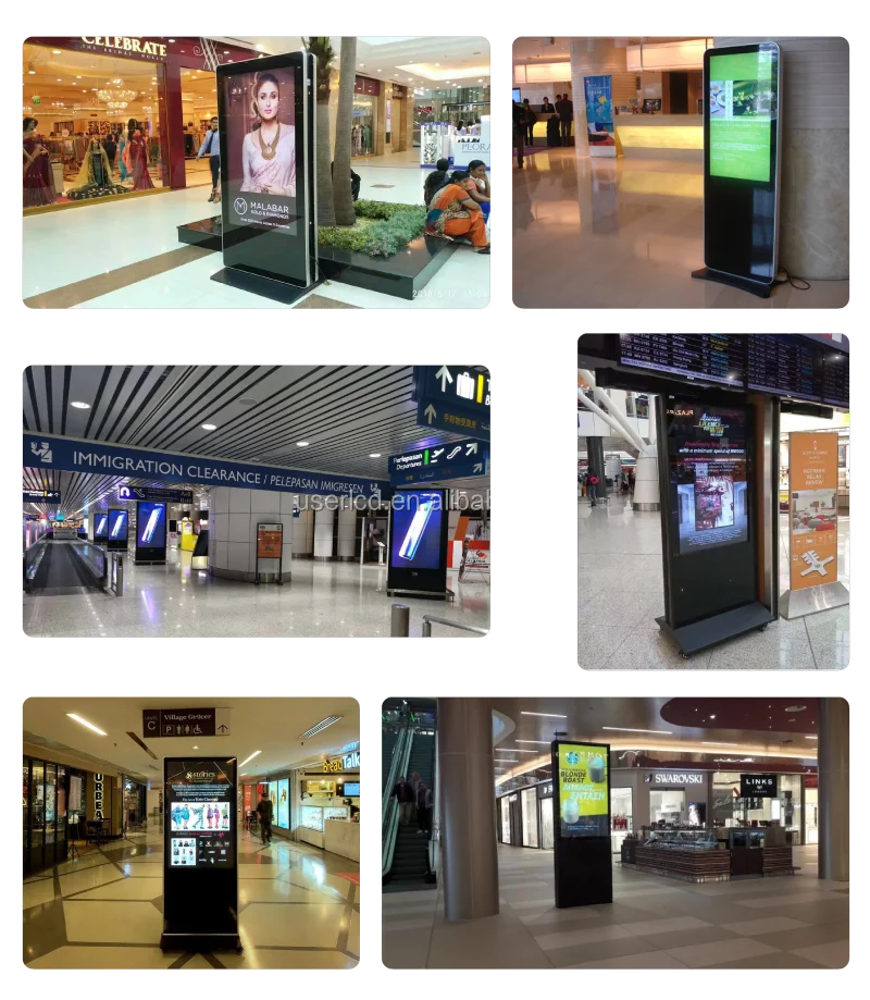 Programmable 46 Inch LCD Screen - Ideal for Lobby Advertising