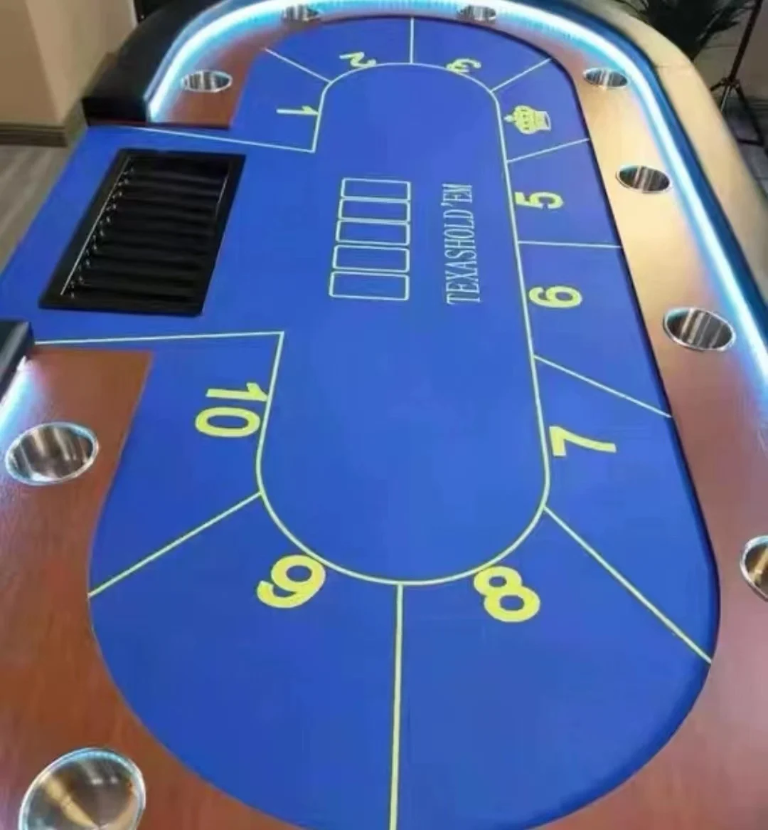 High Quality Poker Table Can Custom Table Factory For Gambling Game ...