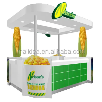 Shop Our Corn Shape Display Counter - Perfect for Malls