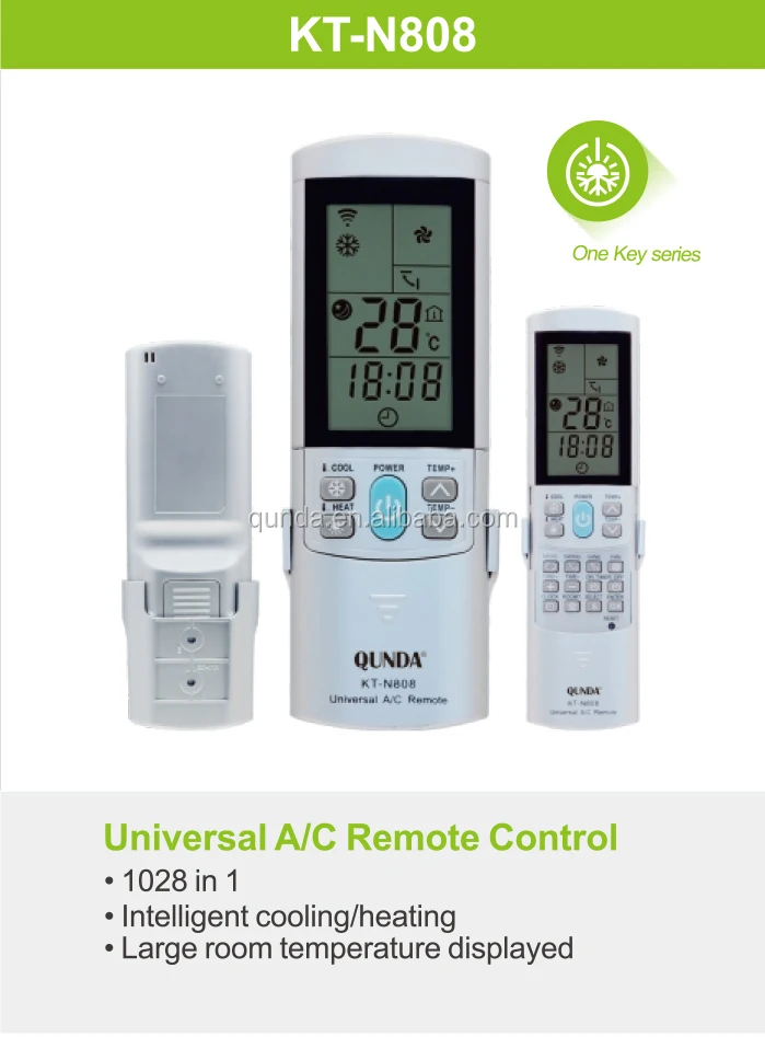 Qunda Universal Air Conditioner Remote Control Kt-n808 A/c Remote ...
