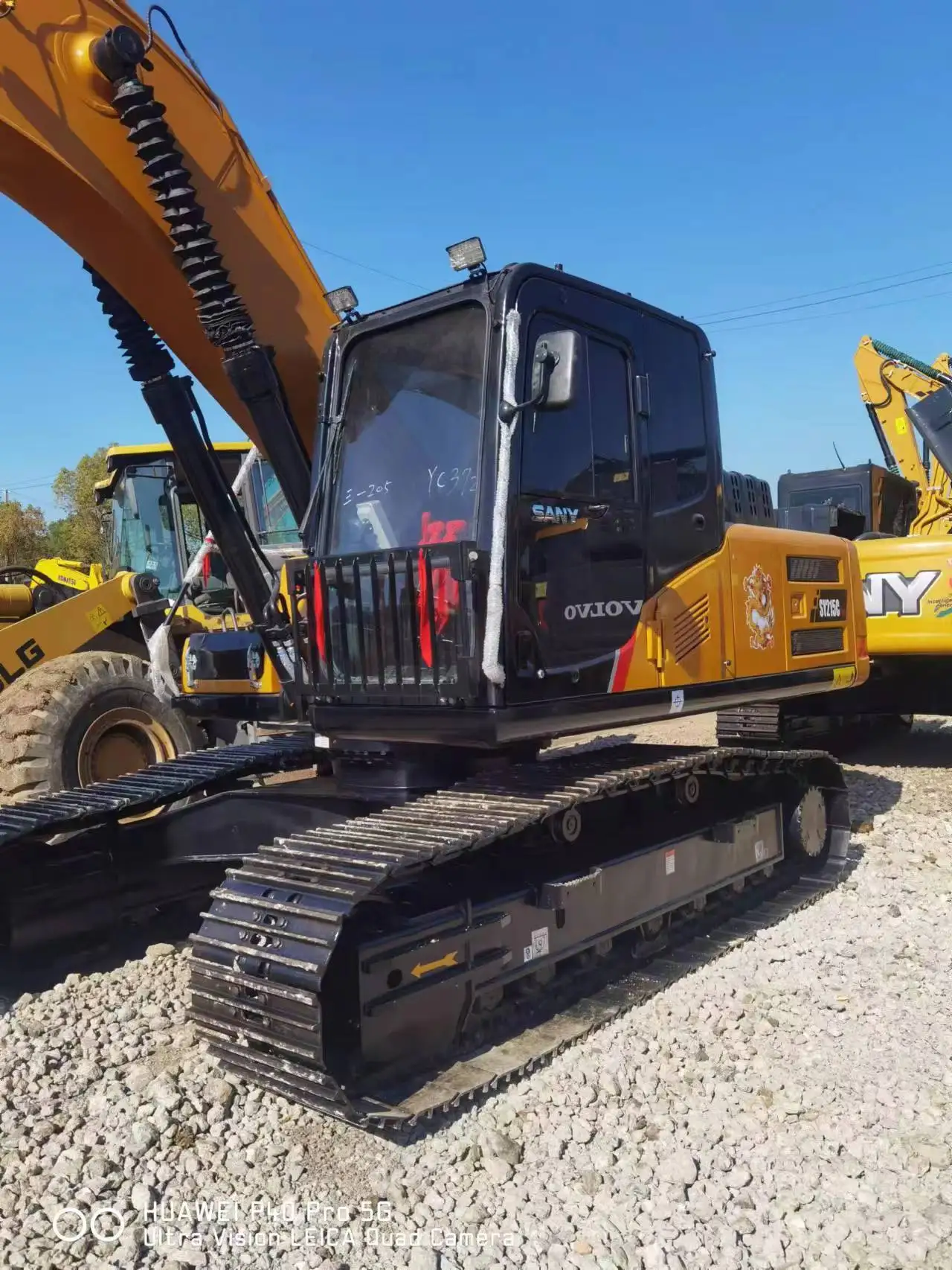 Used Original Sany Hydraulic Excavator Sy205c 20ton Big Excavator Low ...